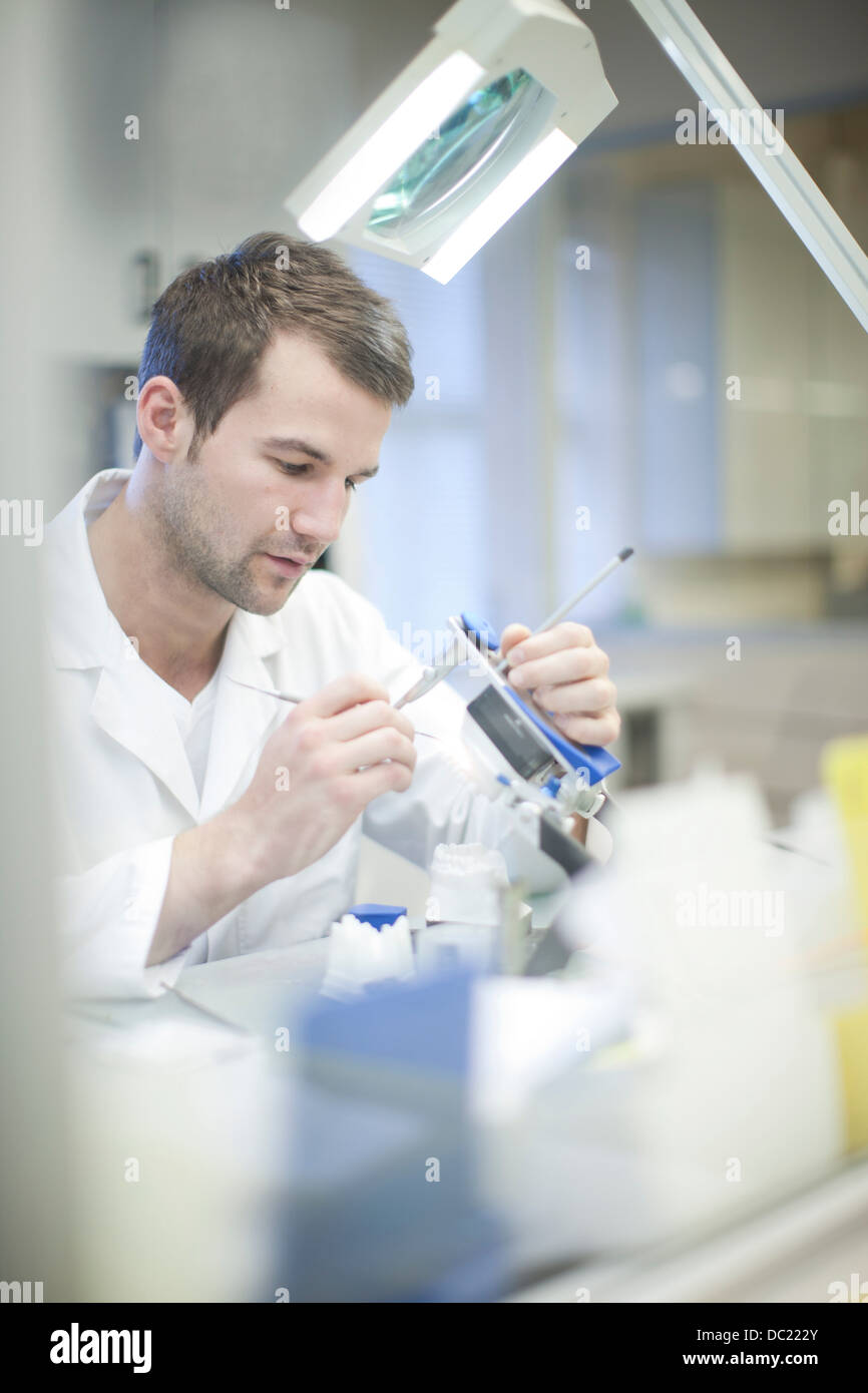 Dental technician hi-res stock photography and images - Alamy