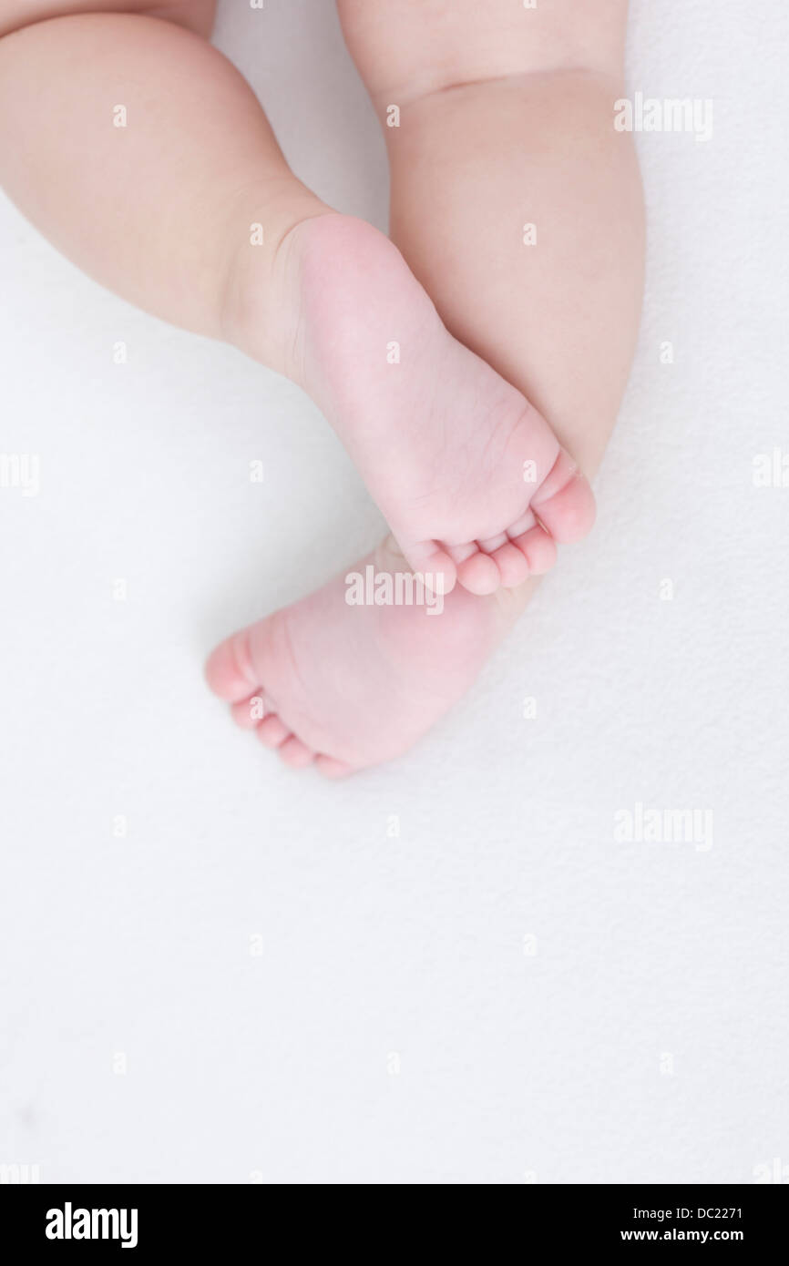 close up shot of baby's feet Stock Photo - Alamy