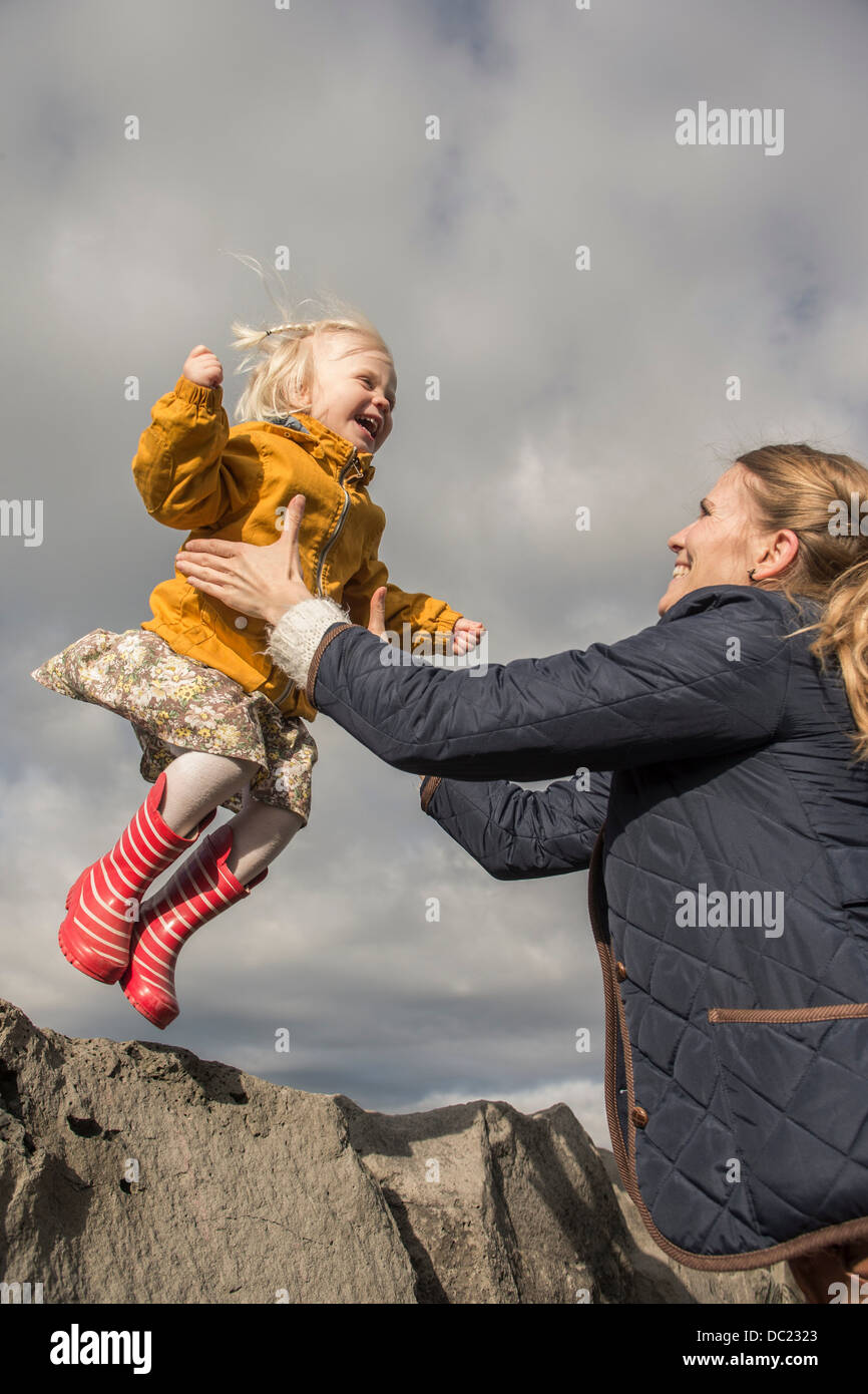 Jumping from the wall hi-res stock photography and images - Alamy
