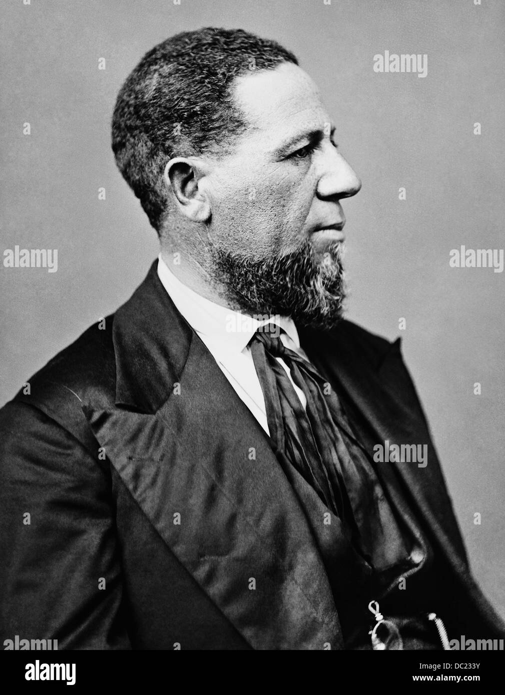 Vintage portrait photo of Hiram Rhodes Revels Stock Photo - Alamy