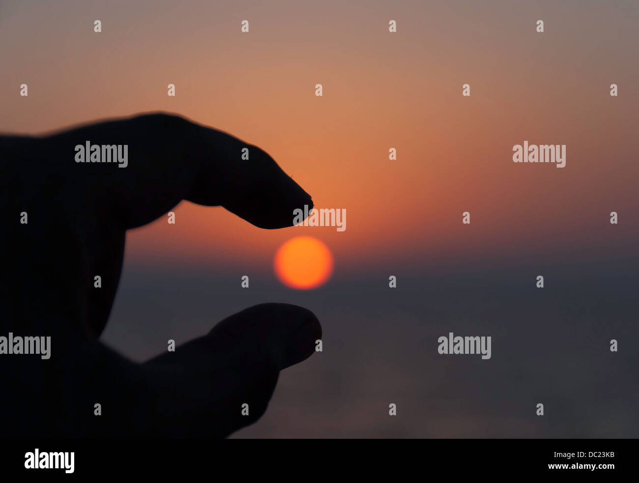 Catching the sun Stock Photo - Alamy