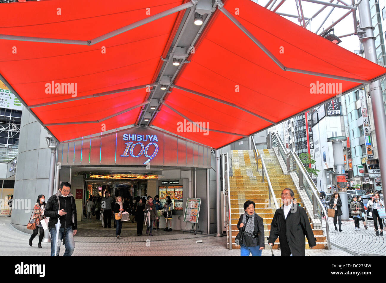 109 shop Shibuya Tokyo Japan Stock Photo - Alamy