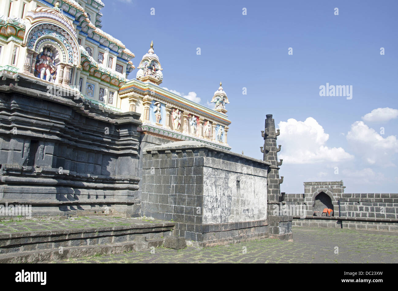 Yamai Devi temple, Aundh, Satara, Maharashtra, India Stock Photo - Alamy