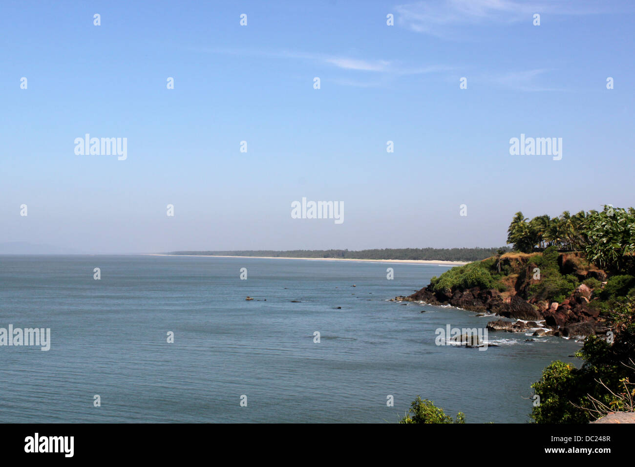 Cliffs of Varkala Thiruvananthapuram kerala india Stock Photo - Alamy