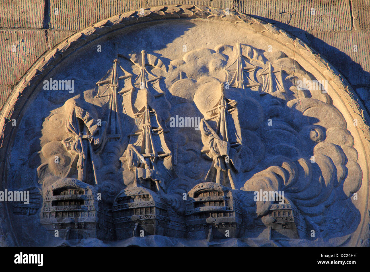 Canada, Quebec, Montreal, Nelson Column, relief, detail Stock Photo - Alamy