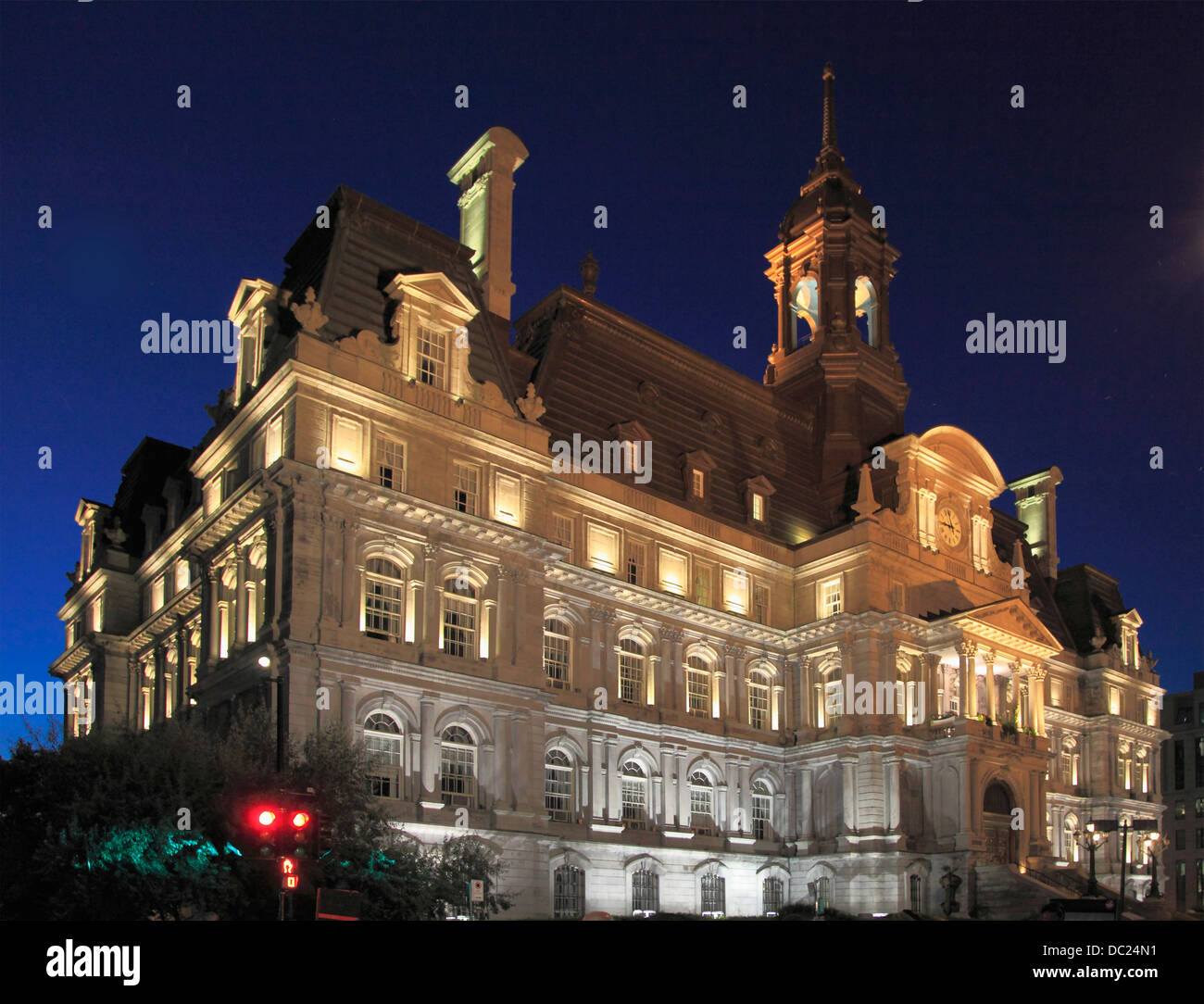 Canada, Quebec, Montreal, City Hall Stock Photo - Alamy