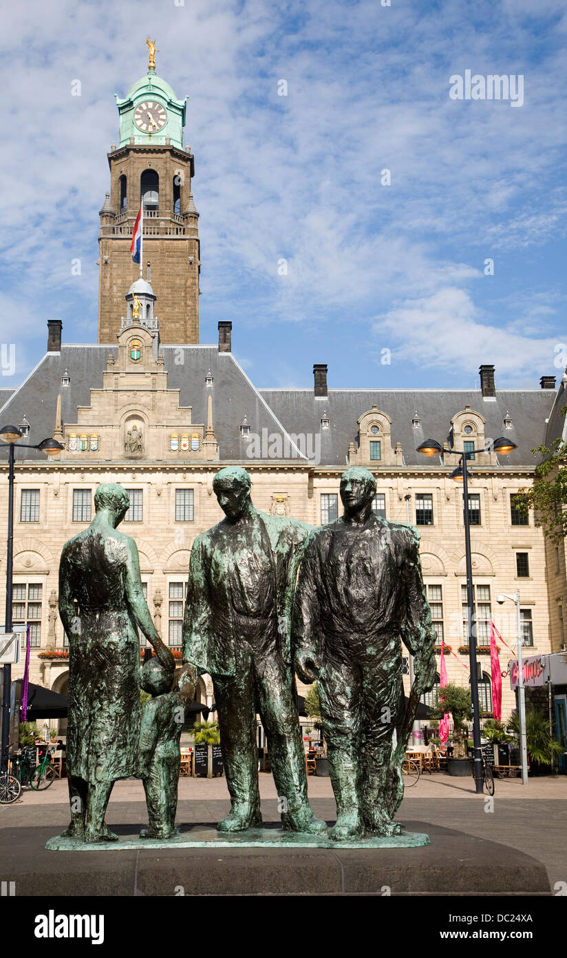 Stadhuis city hall building Rotterdam Netherlands Stock Photo - Alamy