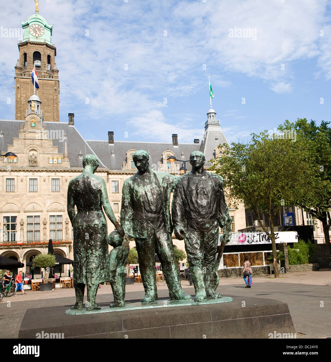 Stadhuis city hall building Rotterdam Netherlands Stock Photo - Alamy