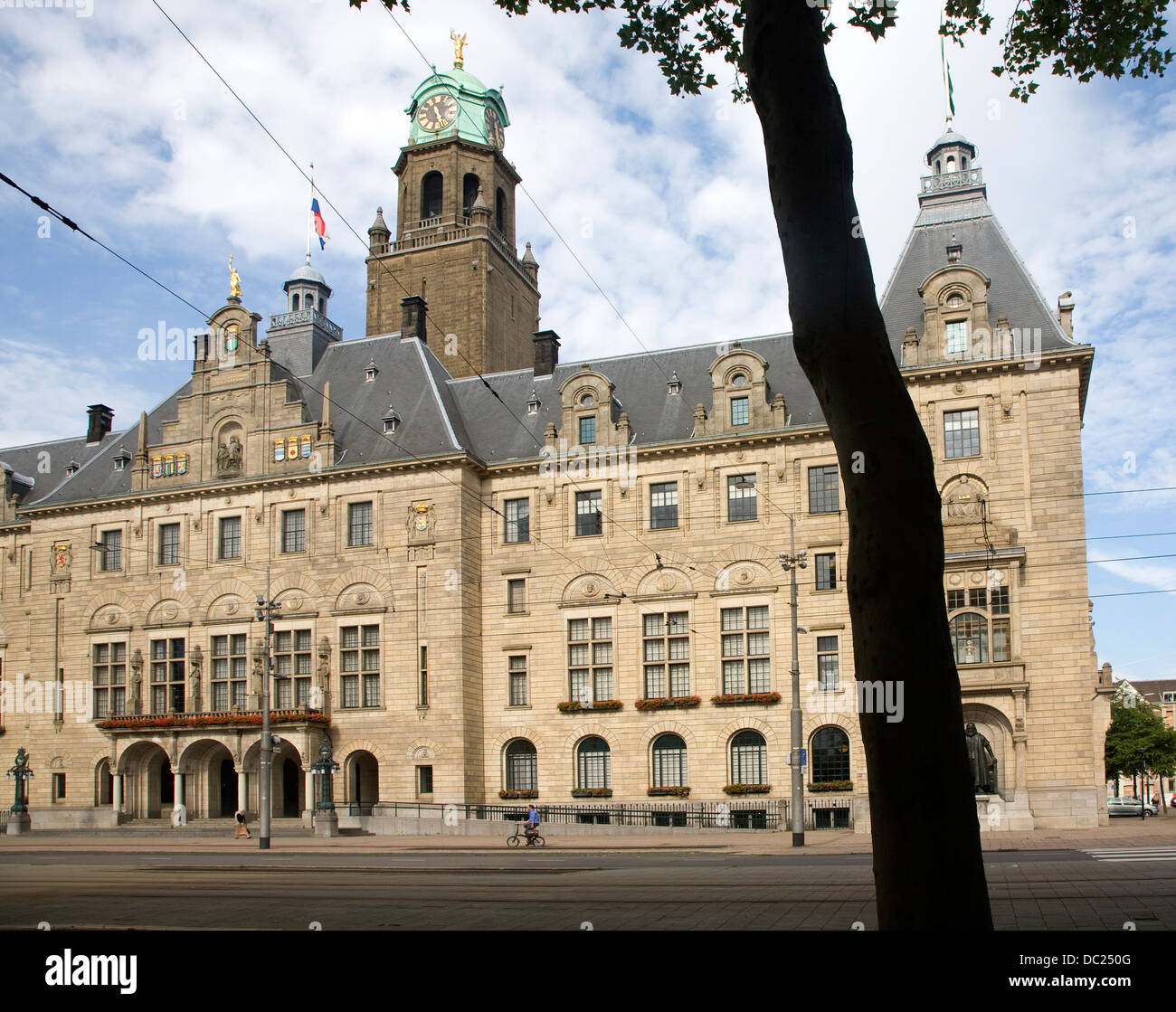 Stadhuis city hall building Rotterdam Netherlands Stock Photo - Alamy