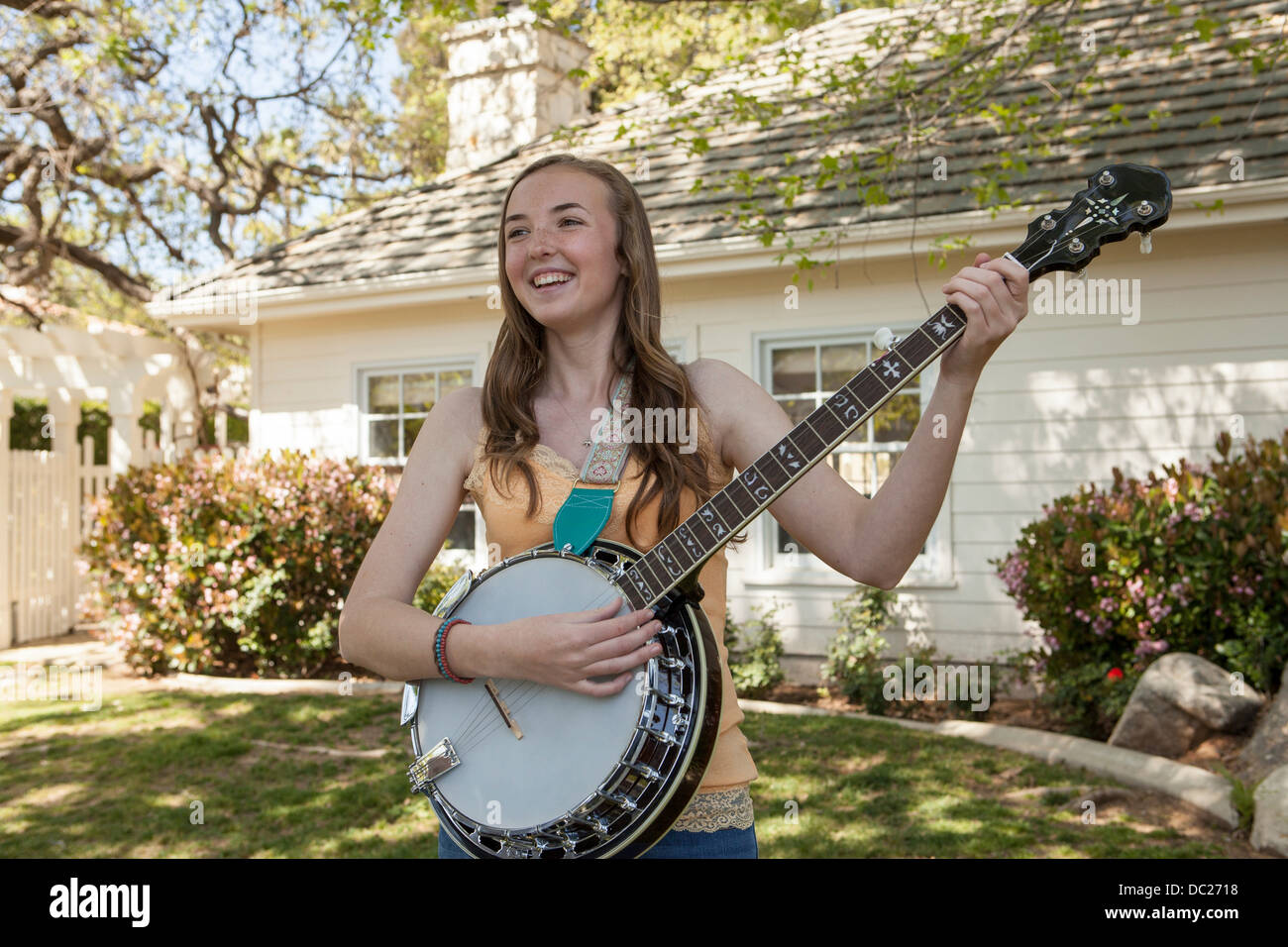 Playing Banjo