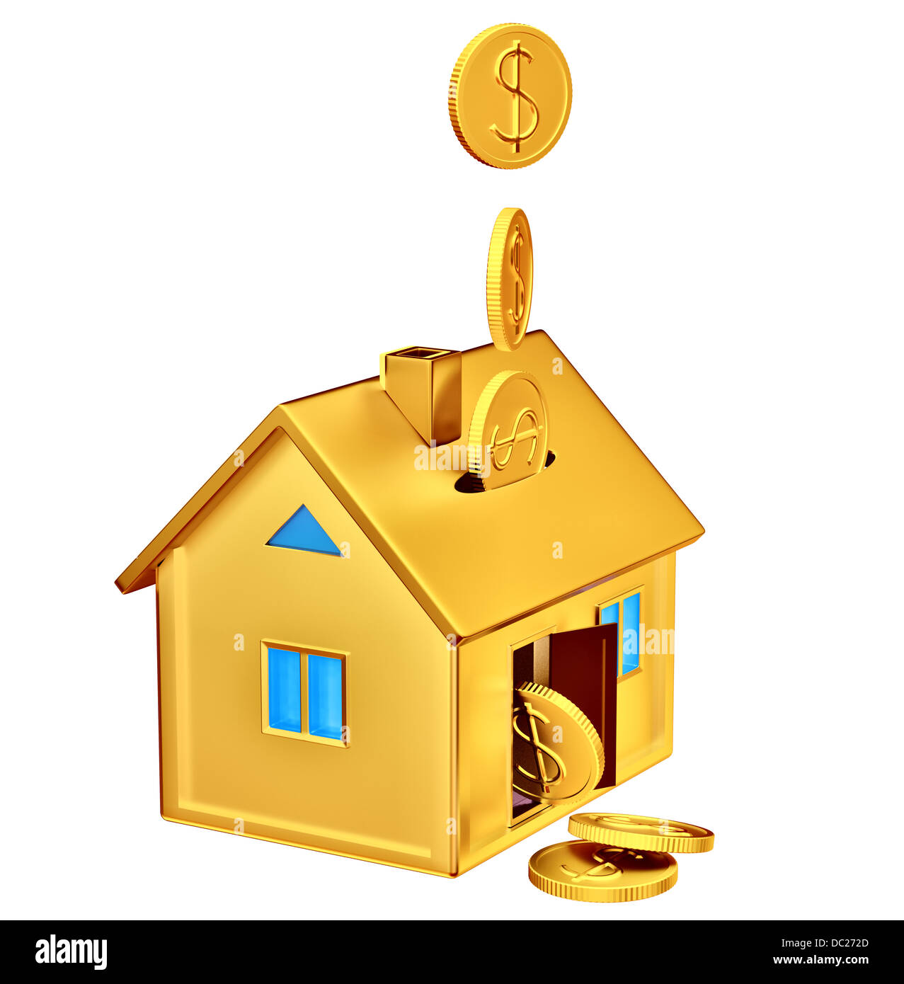 Model falling down Cut Out Stock Images & Pictures - Alamy