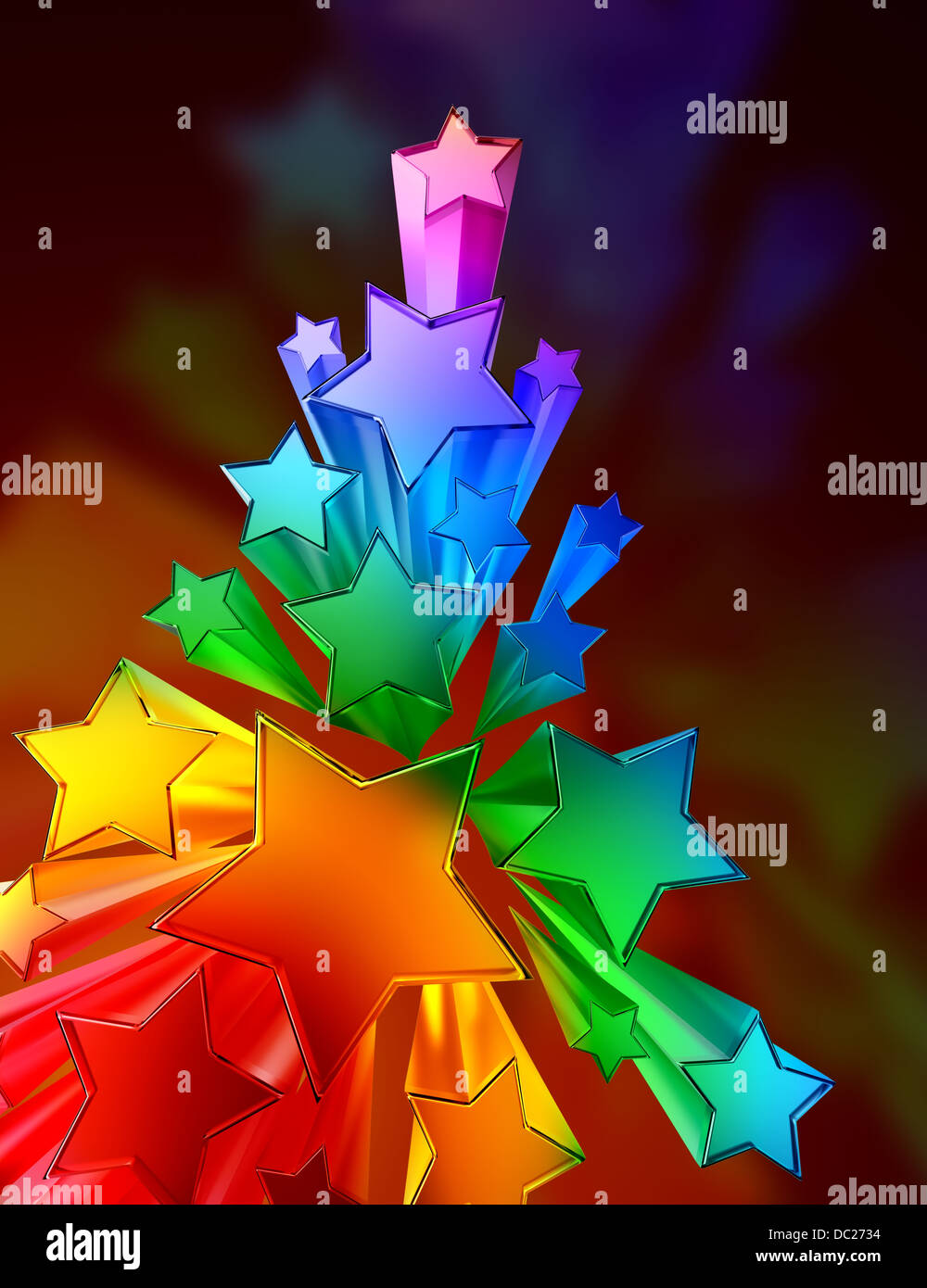 Metallic stars hi-res stock photography and images - Alamy