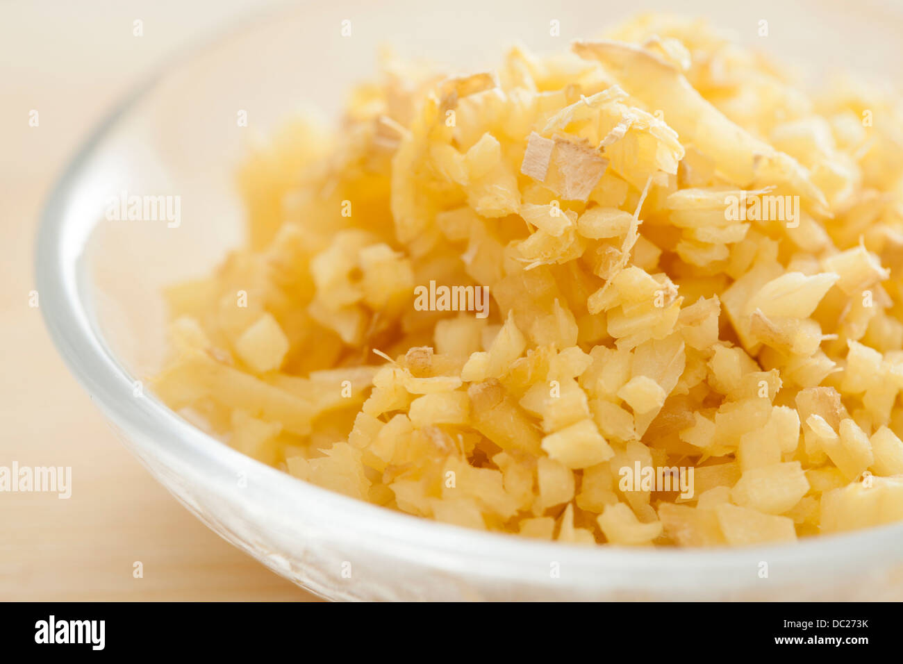 Chopped ginger hi-res stock photography and images - Alamy