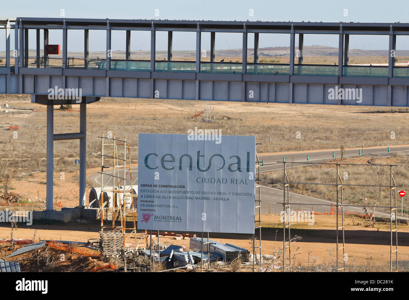 Ciudad Real Central Airport, international private airport in Spain ...