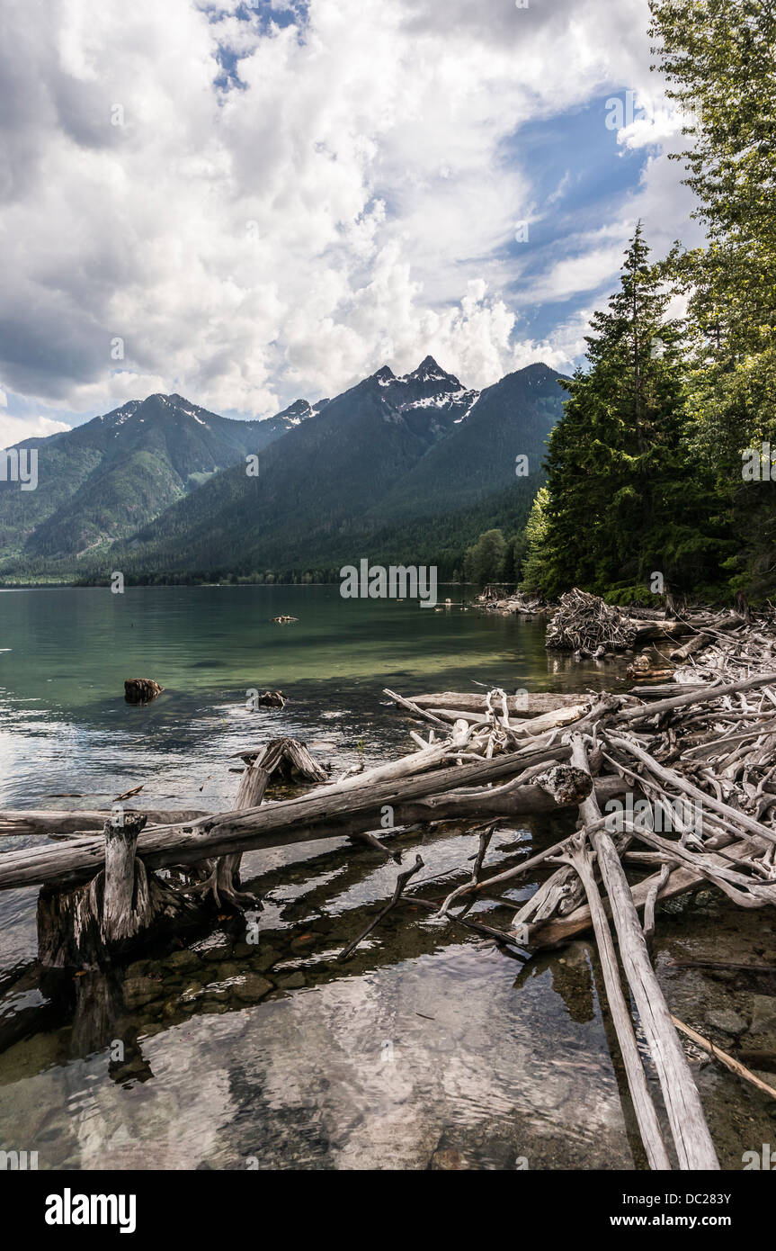 View from Ross Lake Reservoir in Washington State, USA Stock Photo - Alamy