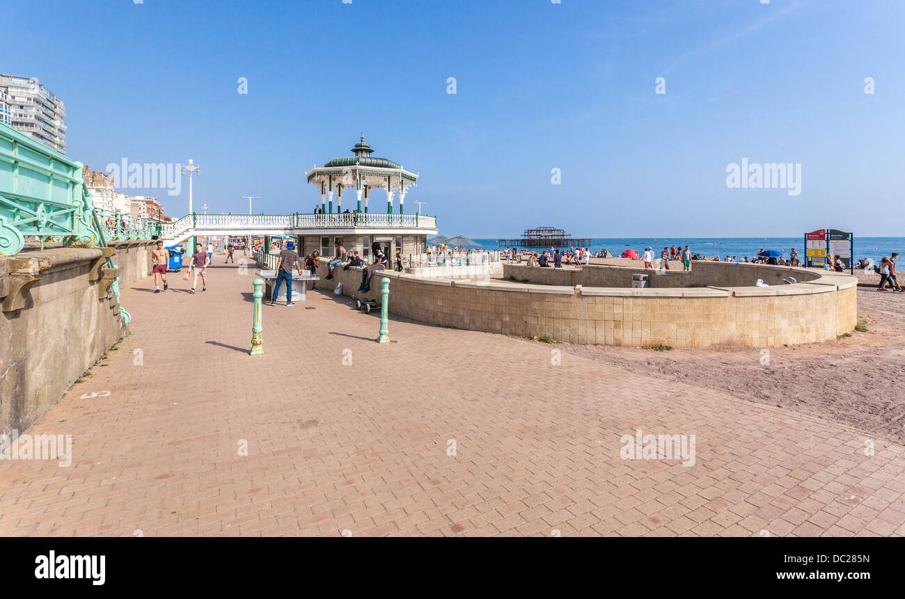 Brighton seafront, UK Stock Photo - Alamy