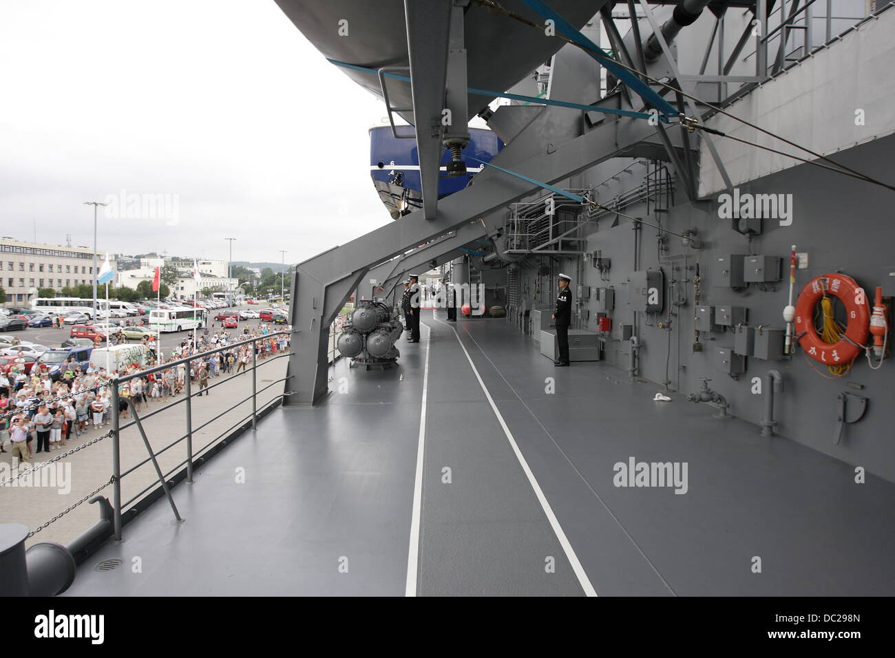 Gdynia, Poland 7th, August 2013 Japanesse Self Defense Naval Ships ...