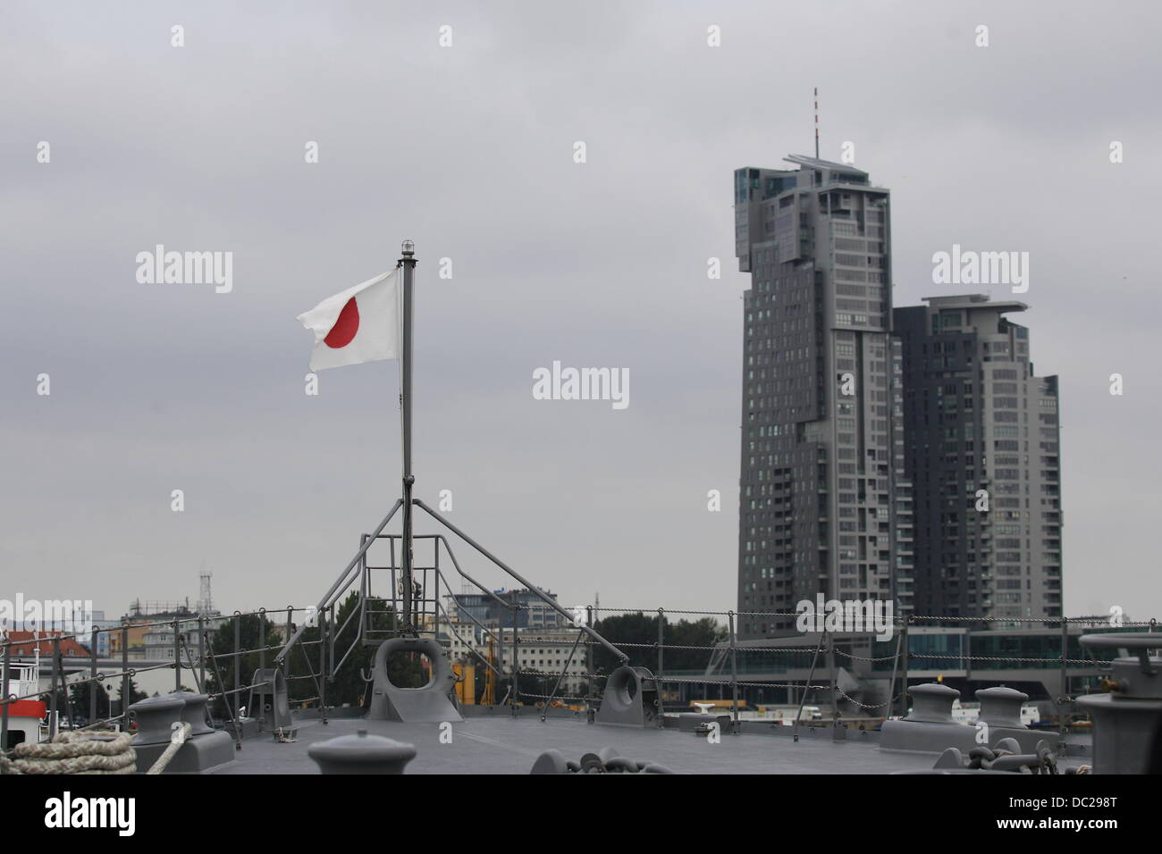 Gdynia, Poland 7th, August 2013 Japanesse Self Defense Naval Ships ...