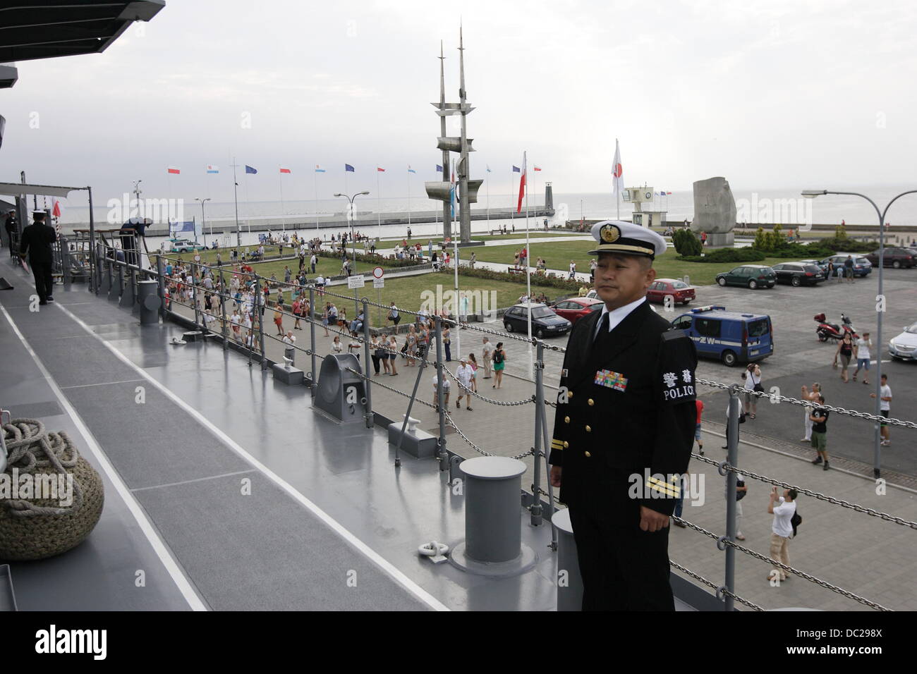 Gdynia, Poland 7th, August 2013 Japanesse Self Defense Naval Ships ...