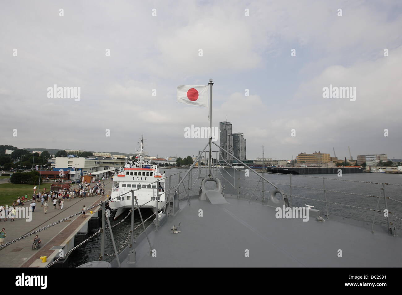 Gdynia, Poland 7th, August 2013 Japanesse Self Defense Naval Ships ...
