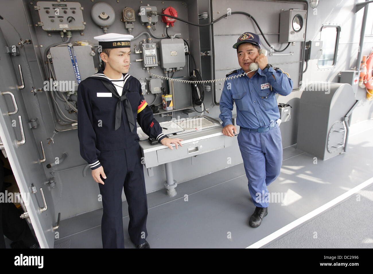 Gdynia, Poland 7th, August 2013 Japanesse Self Defense Naval Ships ...