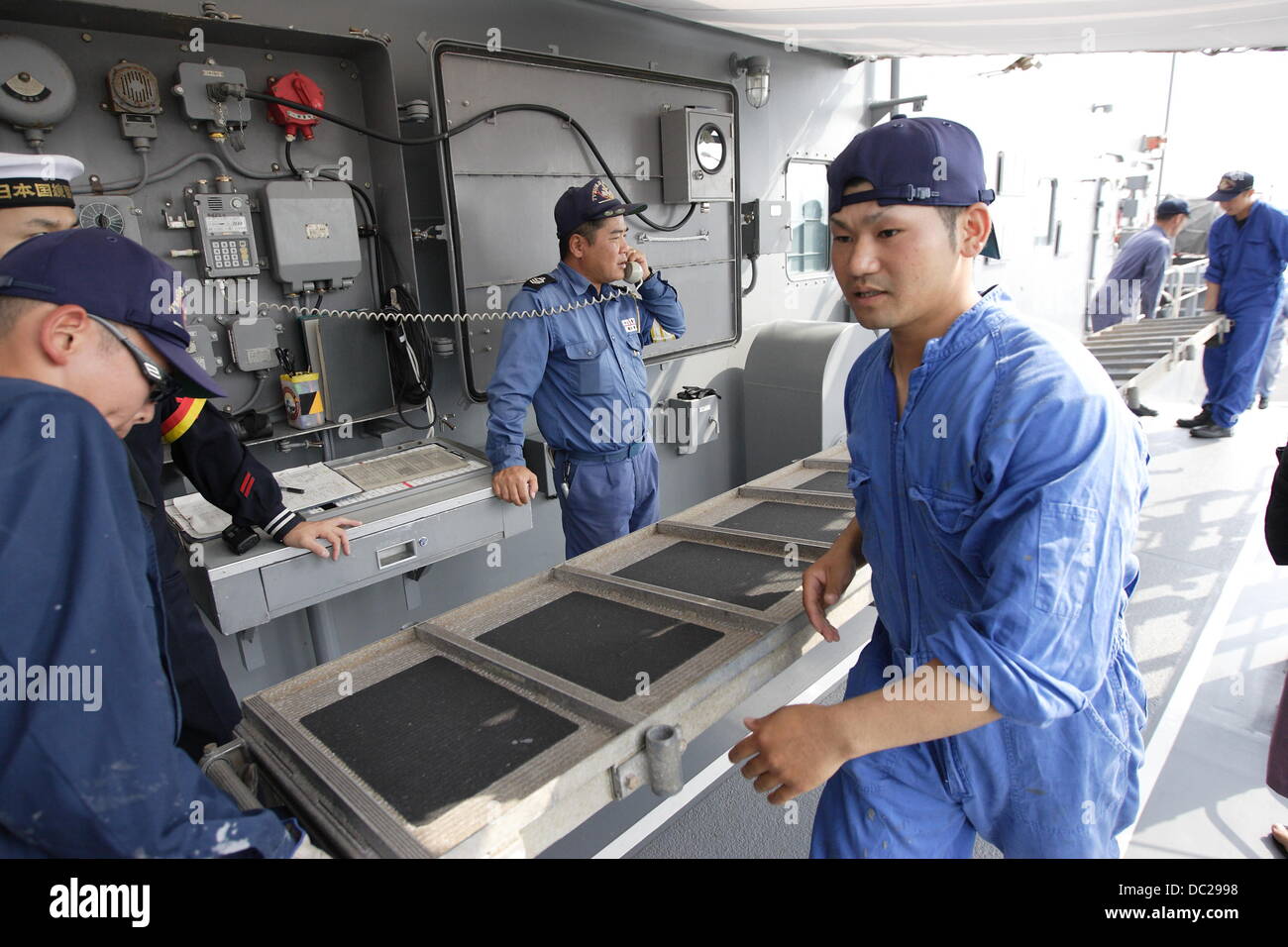 Gdynia, Poland 7th, August 2013 Japanesse Self Defense Naval Ships ...