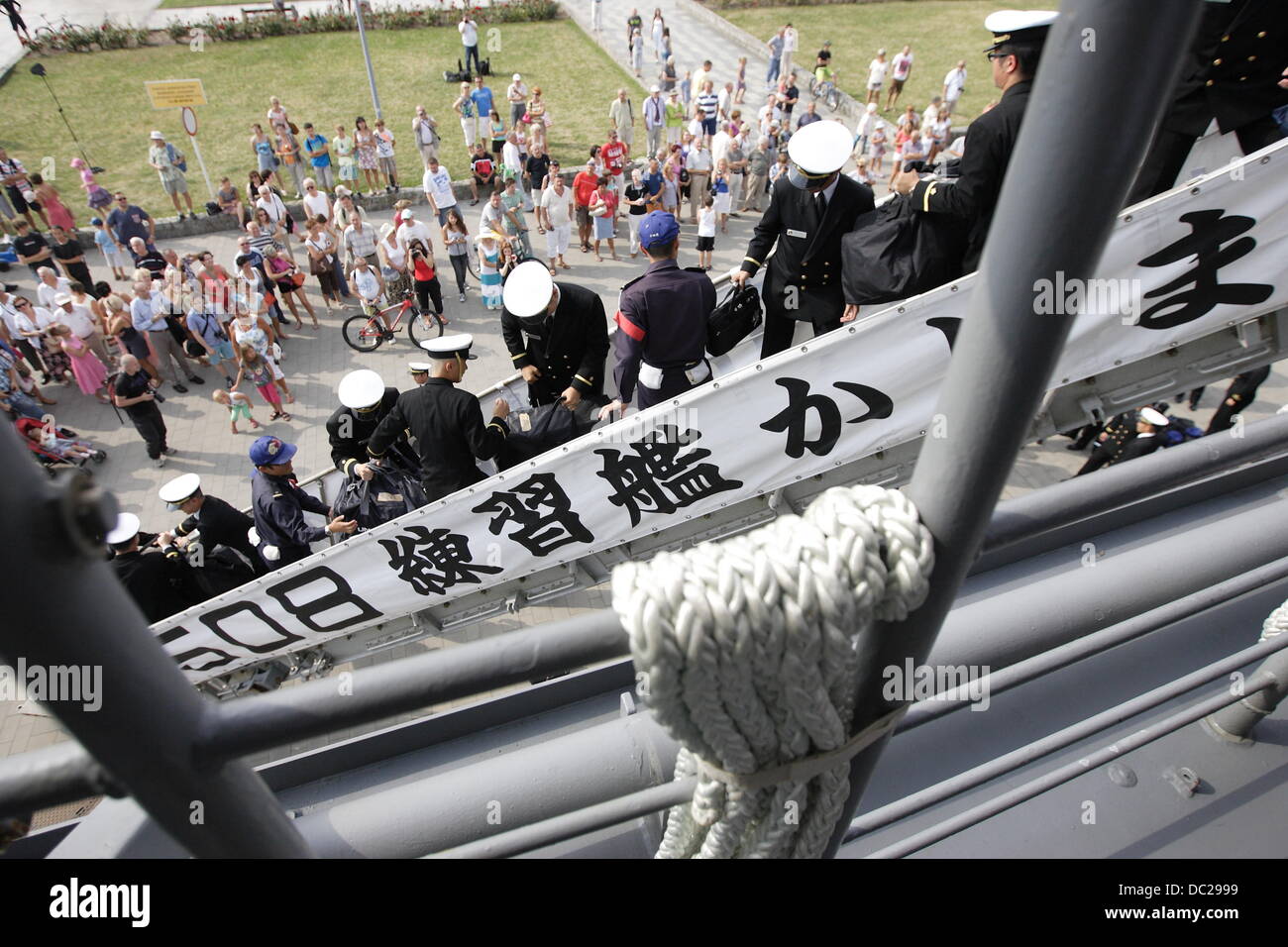 Gdynia, Poland 7th, August 2013 Japanesse Self Defense Naval Ships ...