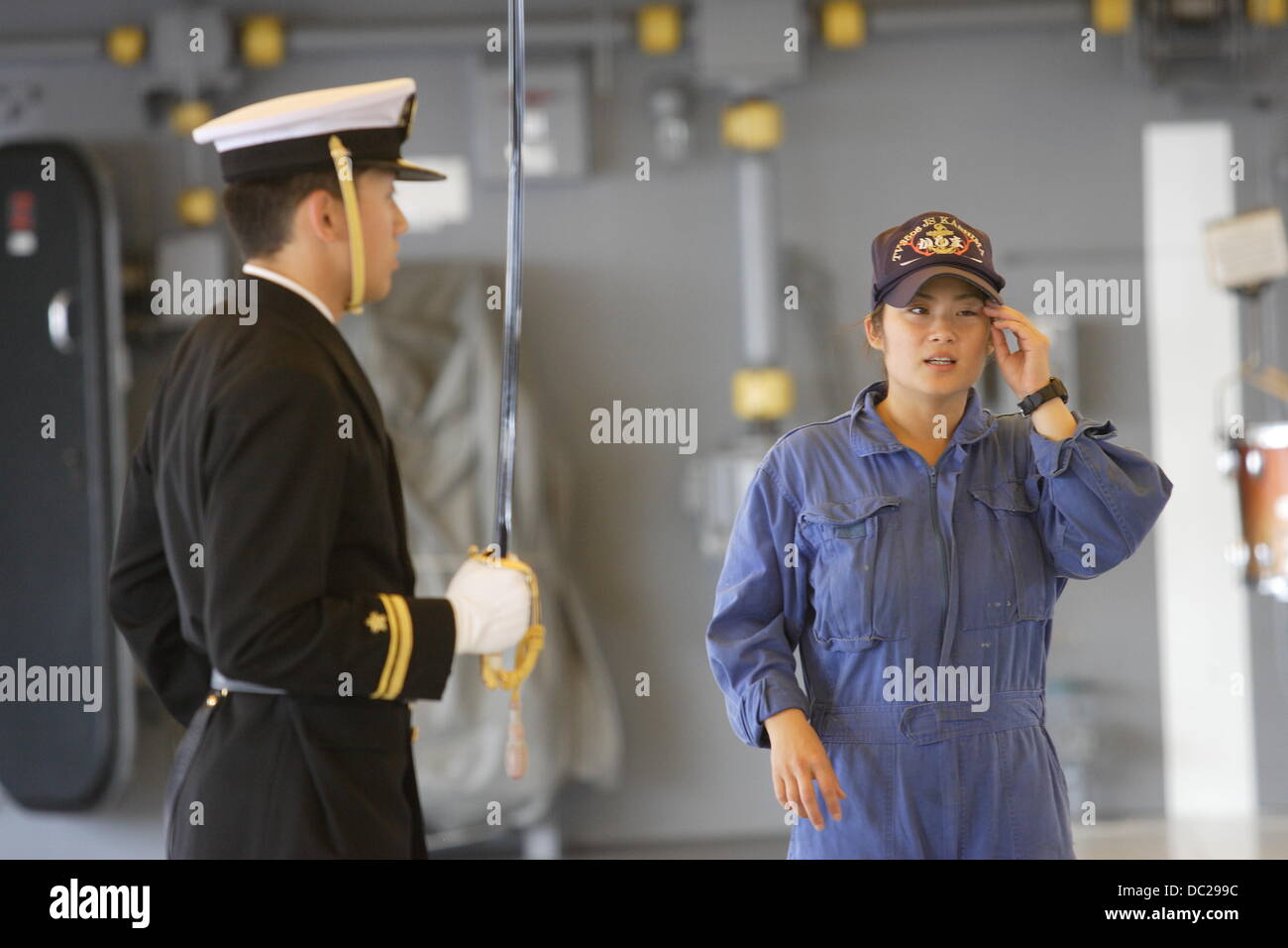 Gdynia, Poland 7th, August 2013 Japanesse Self Defense Naval Ships ...