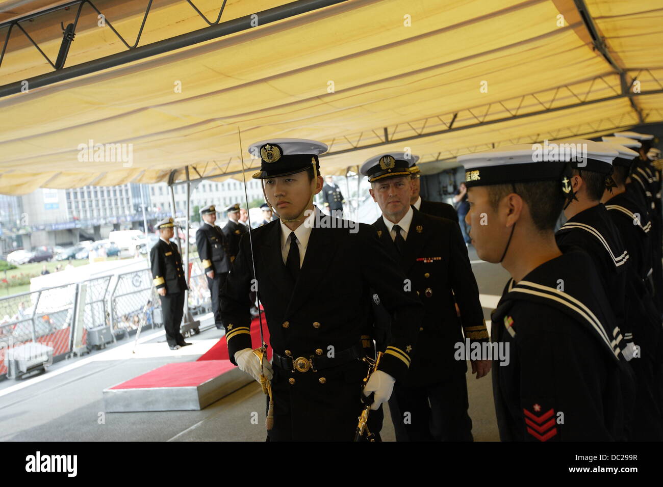 Gdynia, Poland 7th, August 2013 Japanesse Self Defense Naval Ships ...