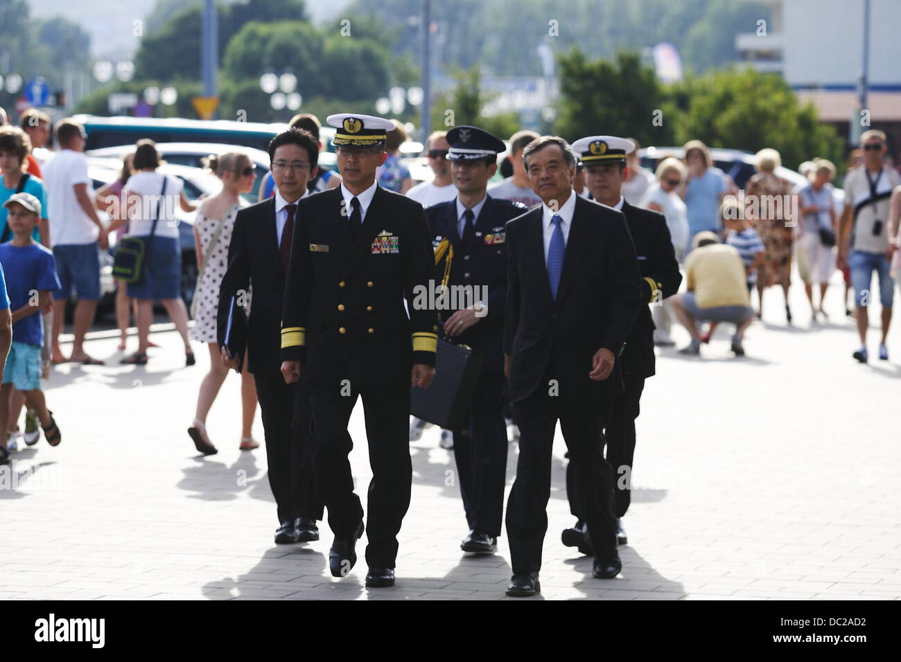 War ship jmsdf kashima hi-res stock photography and images - Alamy