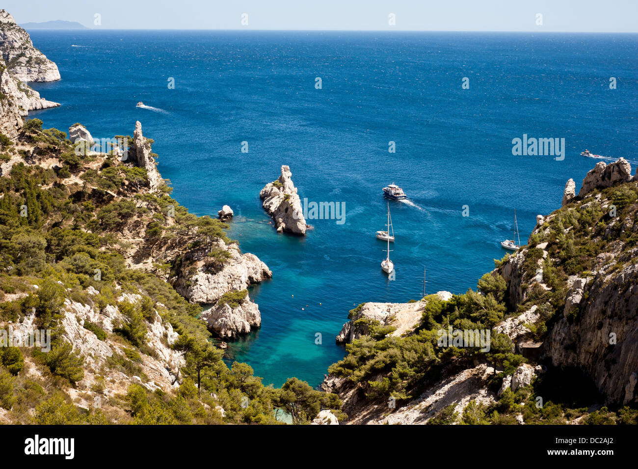 Calanque de Sugiton in Marseille Stock Photo - Alamy