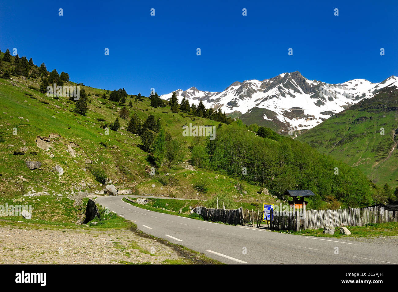 Col du Tourmalet (2,115 m / 6,939 ft) is the highest road in the ...
