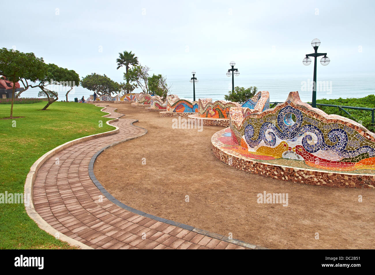El Parque del Amor is a on the cliffs of Miraflores and devoted ...
