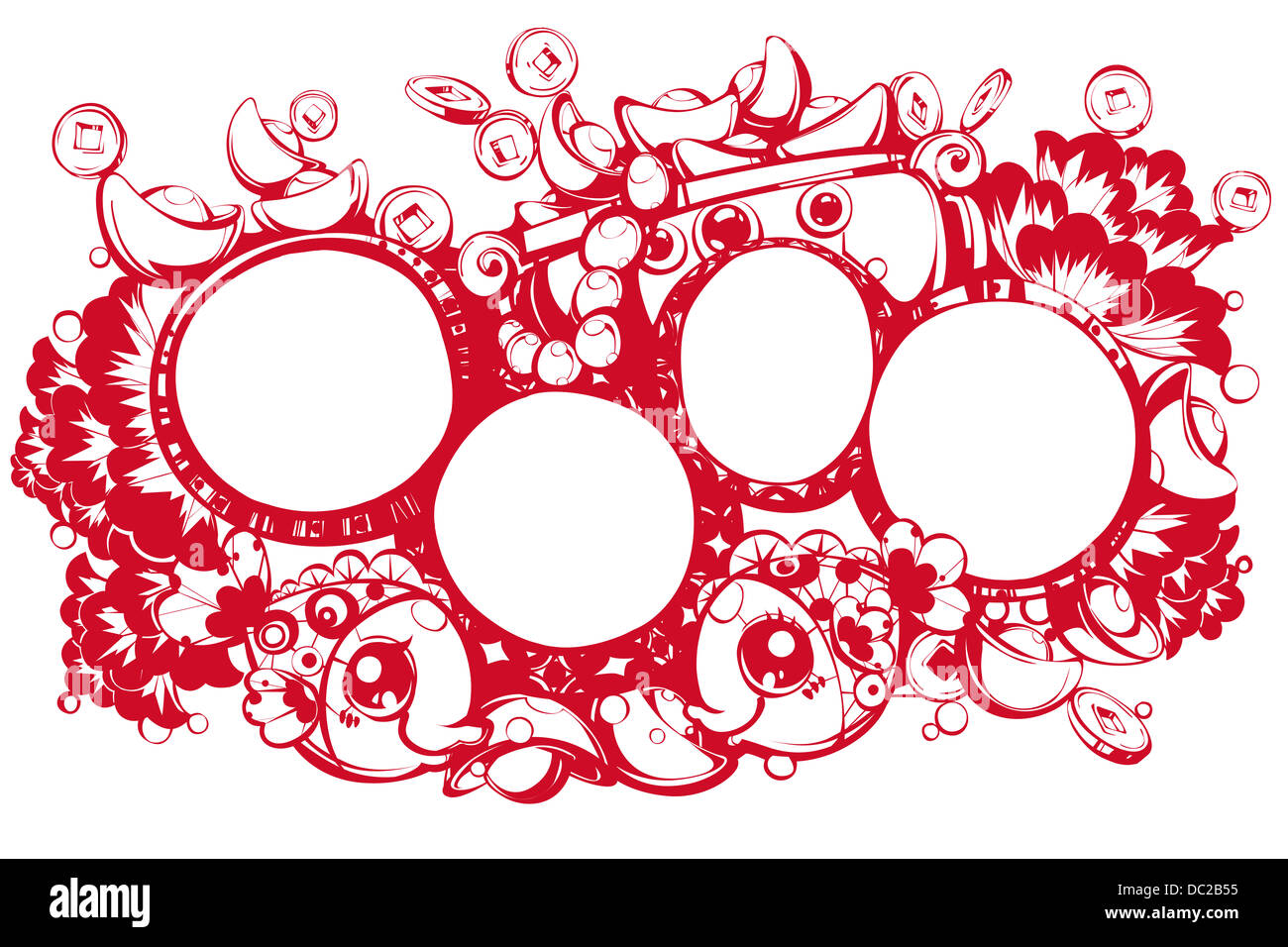 Chinese traditional paper cut Stock Photo - Alamy