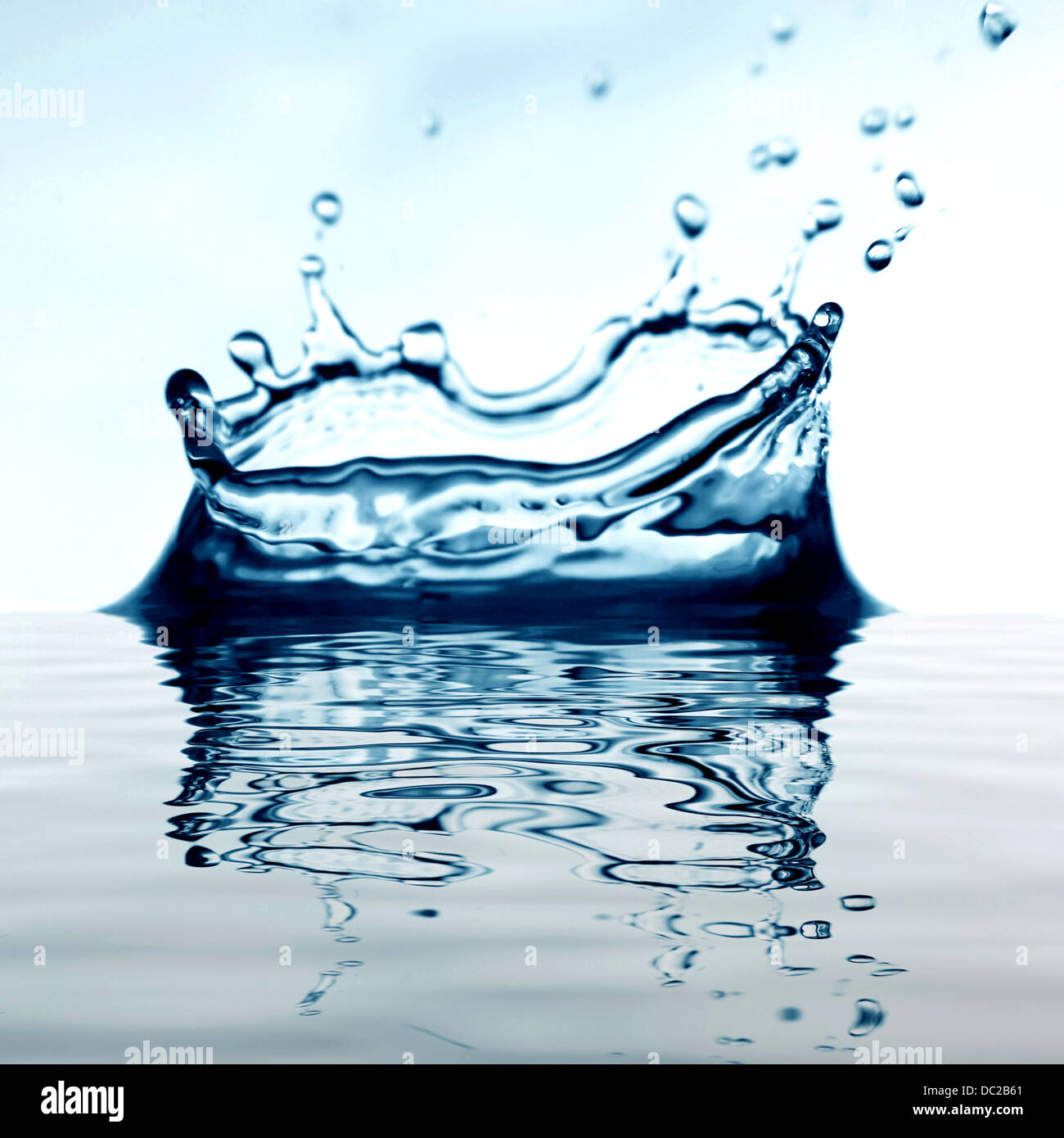 water splash macro Stock Photo - Alamy