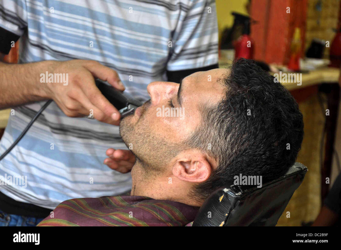 Aug. 7, 2013 - Gaza City, Gaza Strip, Palestinian Territory - A ...