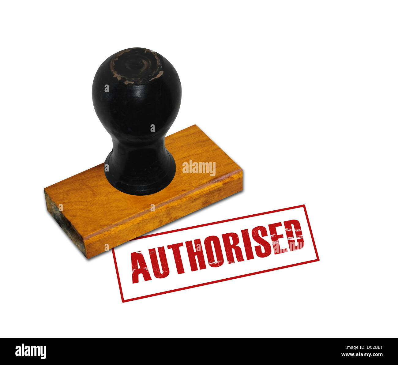Authorised stamp hi-res stock photography and images - Alamy