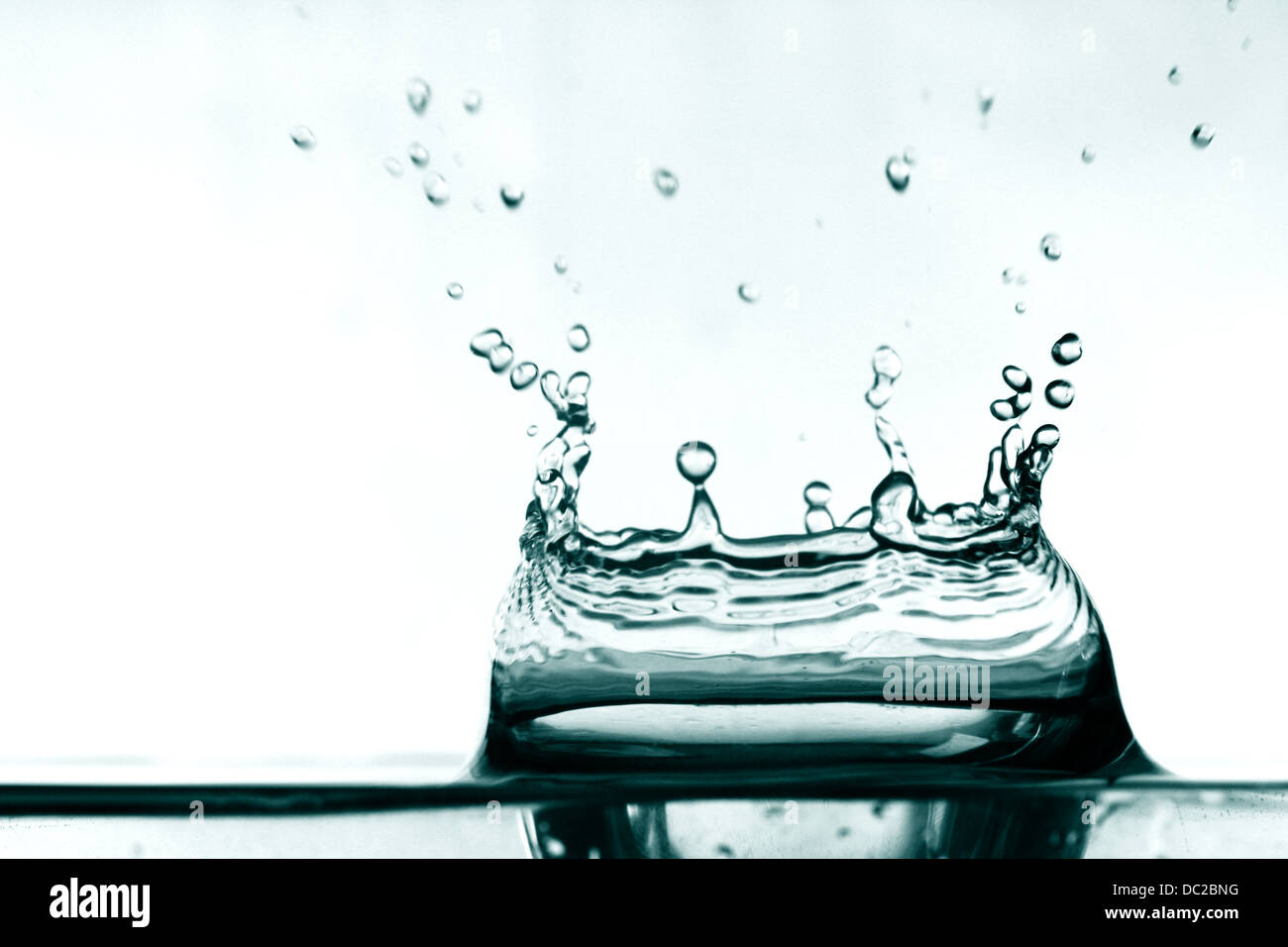 colossal water splash macro close up Stock Photo - Alamy