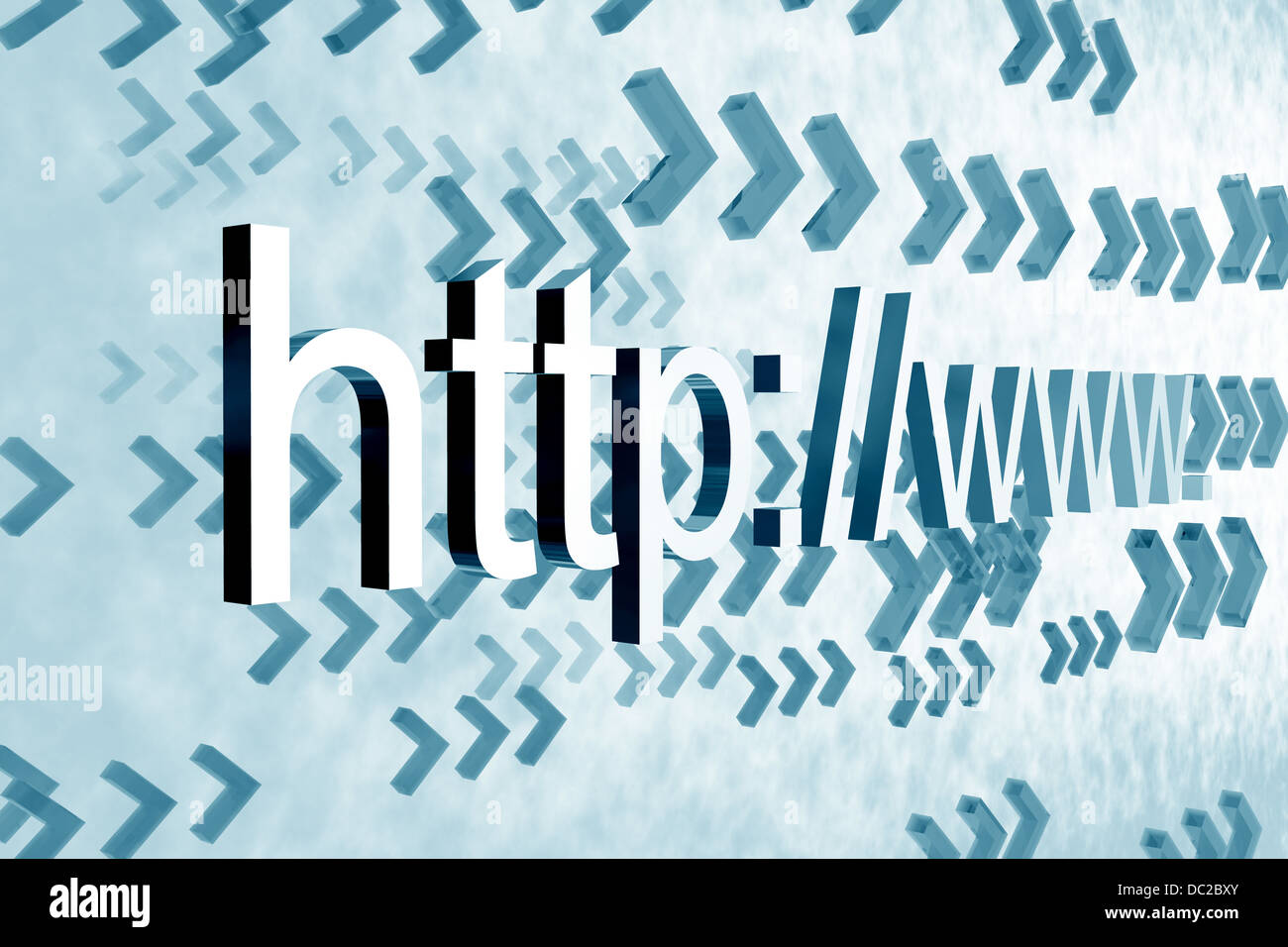 http www go to website 3d abstract concept Stock Photo - Alamy