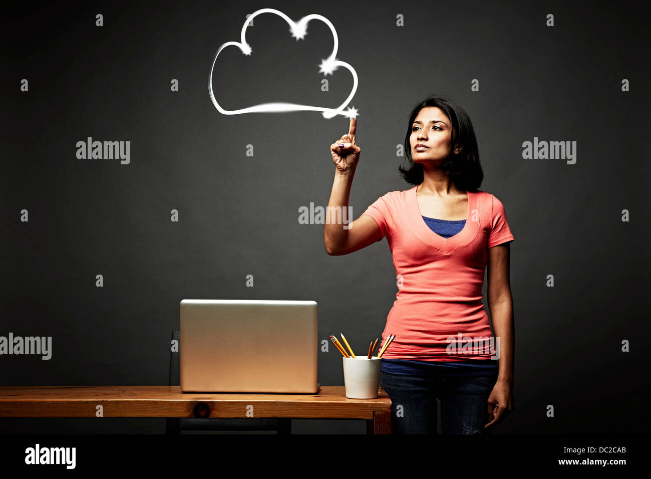 Indian Woman Working High Resolution Stock Photography and Images - Alamy