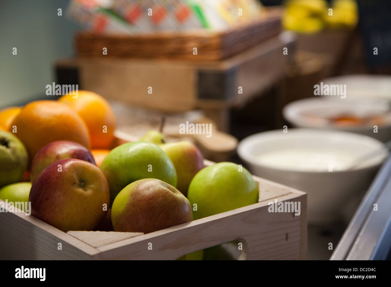 Yoghurt display hi-res stock photography and images - Alamy
