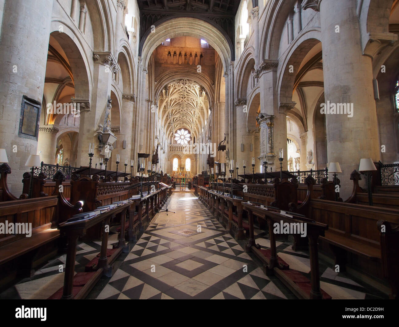Christ Church College Chapel, Oxford University Stock Photo - Alamy