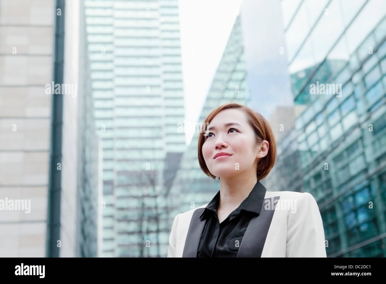 Person looking into the distance hi-res stock photography and images ...