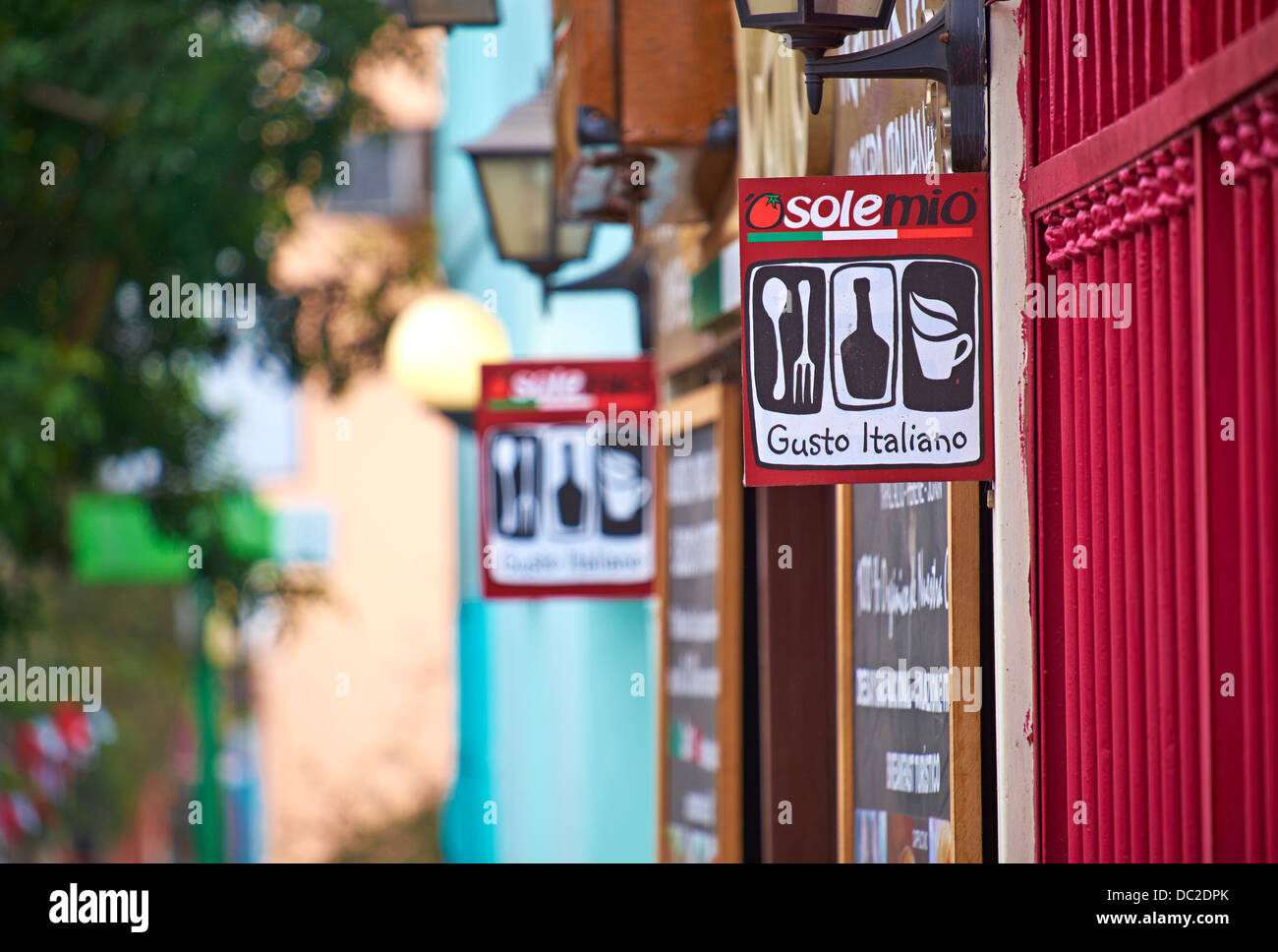 Street sign lima peru hi-res stock photography and images - Alamy