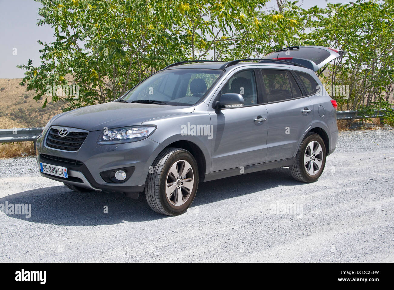 Hyundai "Santa Fe" DM in vivo Stock Photo - Alamy