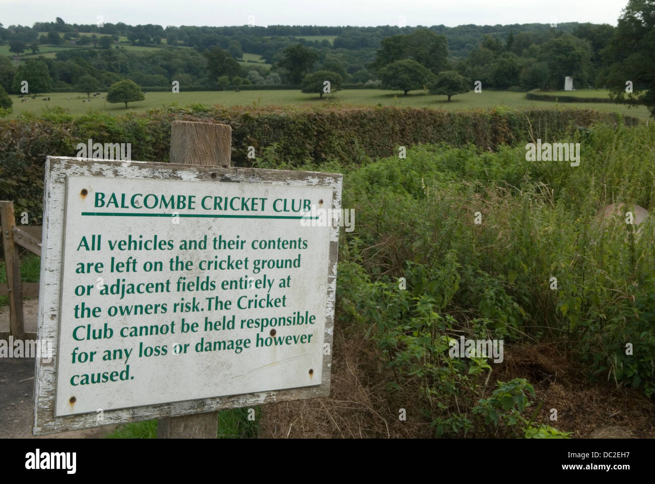 Balcombe West Sussex UK. Balcombe cricket club ground. 2013, 2010s ...