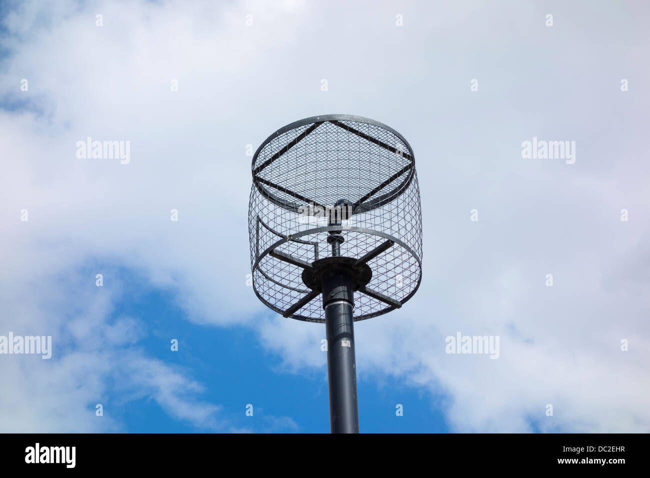 CCTV camera in protective cage on street in England, UK Stock Photo - Alamy