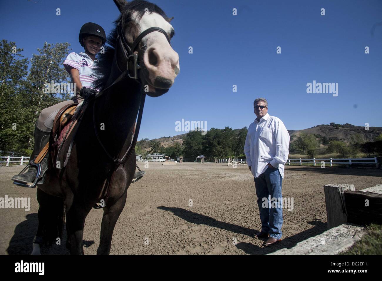 July 24, 2013 - Los Angeles, California, U.S - Brian Boudreau, owner of ...