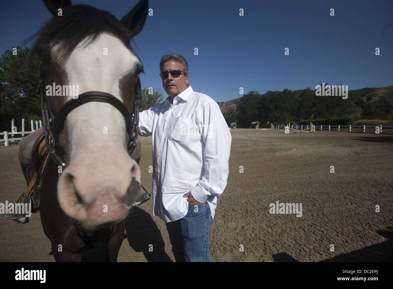 July 24, 2013 - Los Angeles, California, U.S - Brian Boudreau, owner of ...