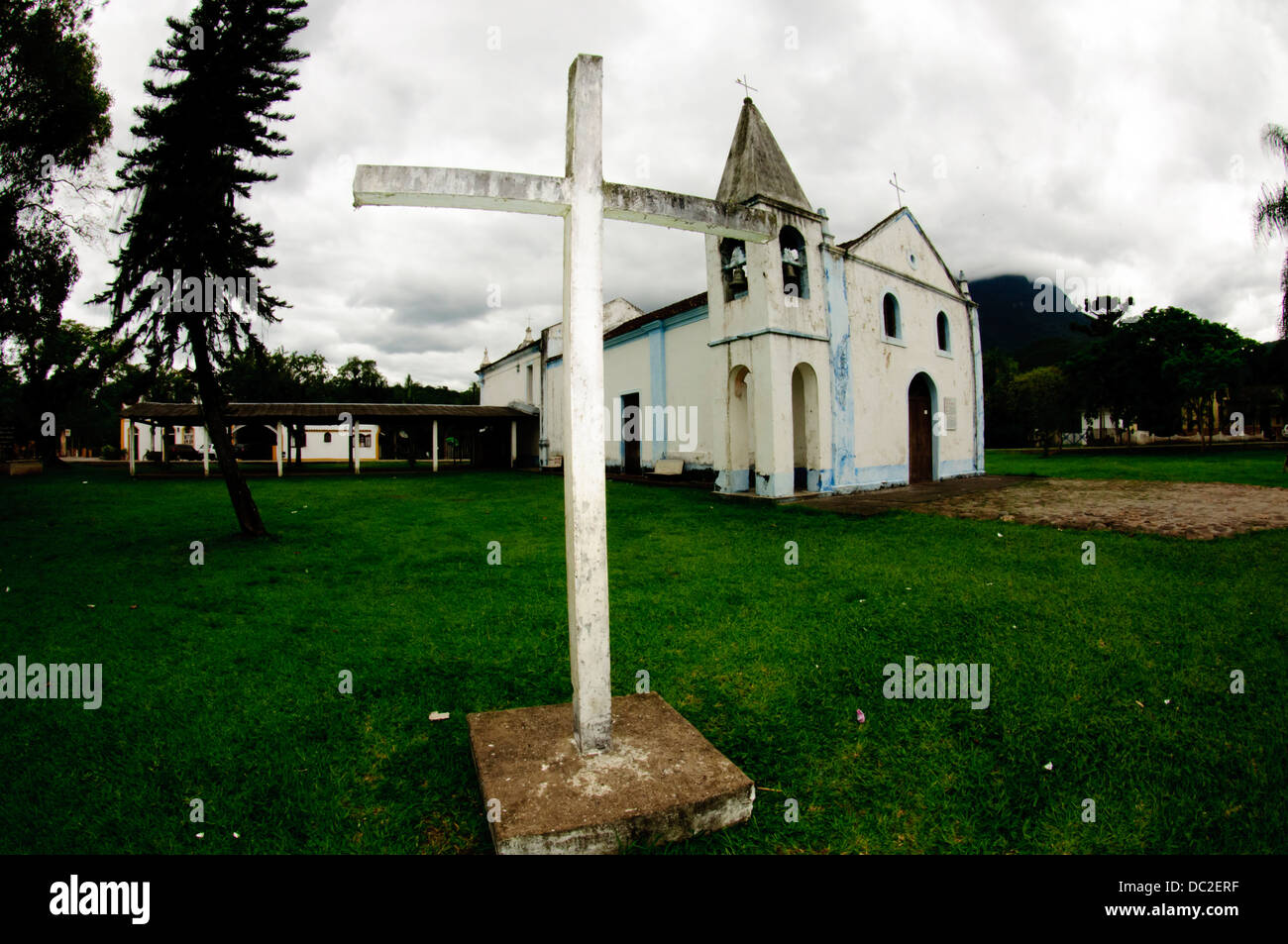 Old Catholic church at Morretes city, Paraná state, Brazil Stock Photo ...